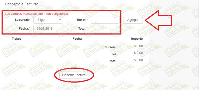 OK Pasteleria Facturación | Factura Click